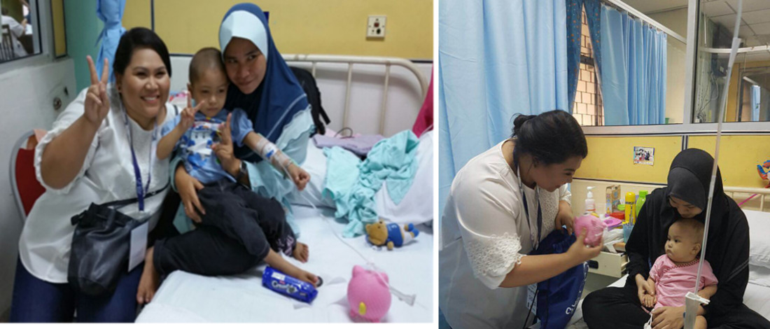 Sherry Al-Hadad Tahan Sebak Bertemu Kanak-Kanak Pesakit Kanser | Gempak