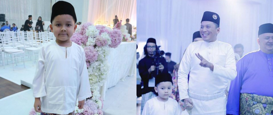 Shahrol Shiro Bawa Anaknya Yang Comel Ke Majlis Pernikahan | Gempak