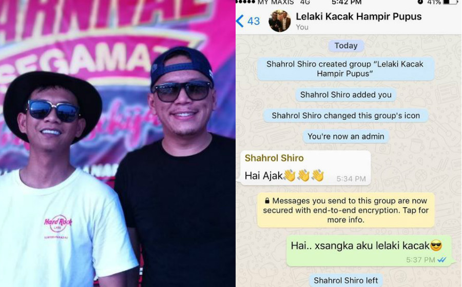 Shahrol Shiro Kenakan Ajak, Buat Group Lelaki Kacak Hampir Pupus | Gempak