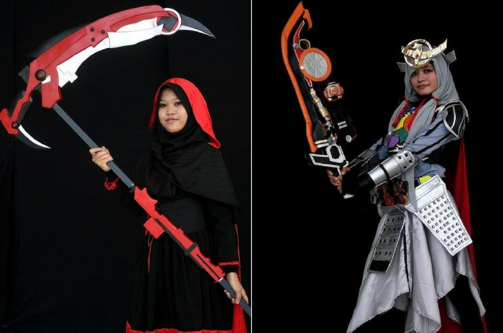 Wanita Berhijab Juga Boleh Menggayakan Kostum Adiwira Kegemaran! | Gempak