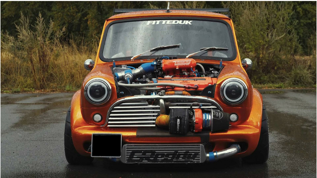 Mini Cooper klasik ‘X’ B16 Honda VTEC | Gempak