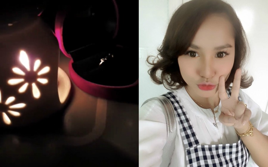 Sambut Hari Lahir Ke-38, Elly Mazlein Terima Sebentuk Cincin Dari ...