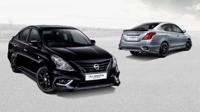 Siri Hitam buat Nissan Almera tampak garang | Gempak