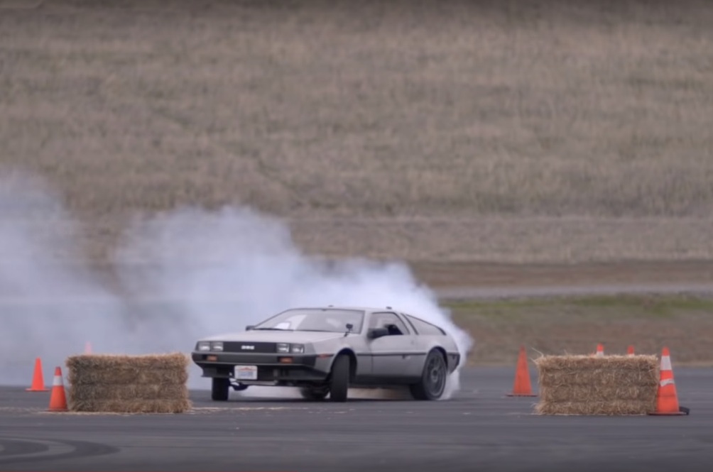 There’s An Autonomous Electric Delorean That Can Drift Itself As ...