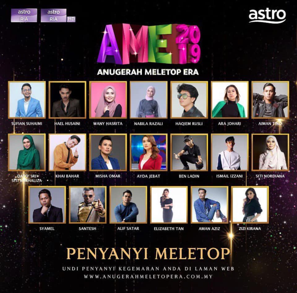 Siapa Bakal Jadi Top Top Meletop? Ini Senarai Top 20 Selebriti Paling ...