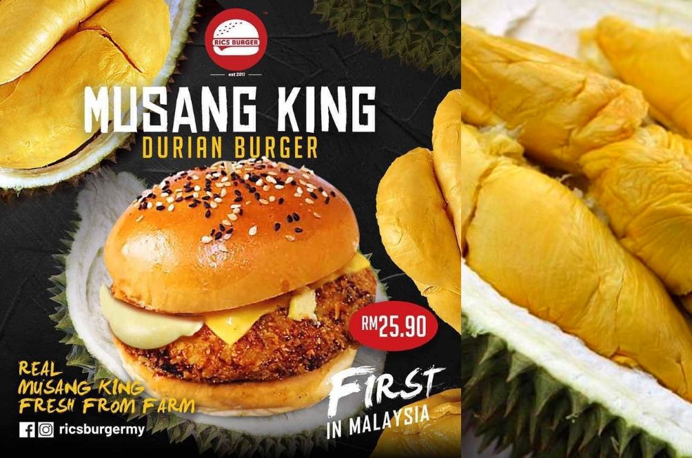Musang King Durian Burger Is Now A Thing And We Don’t Know How To Feel ...
