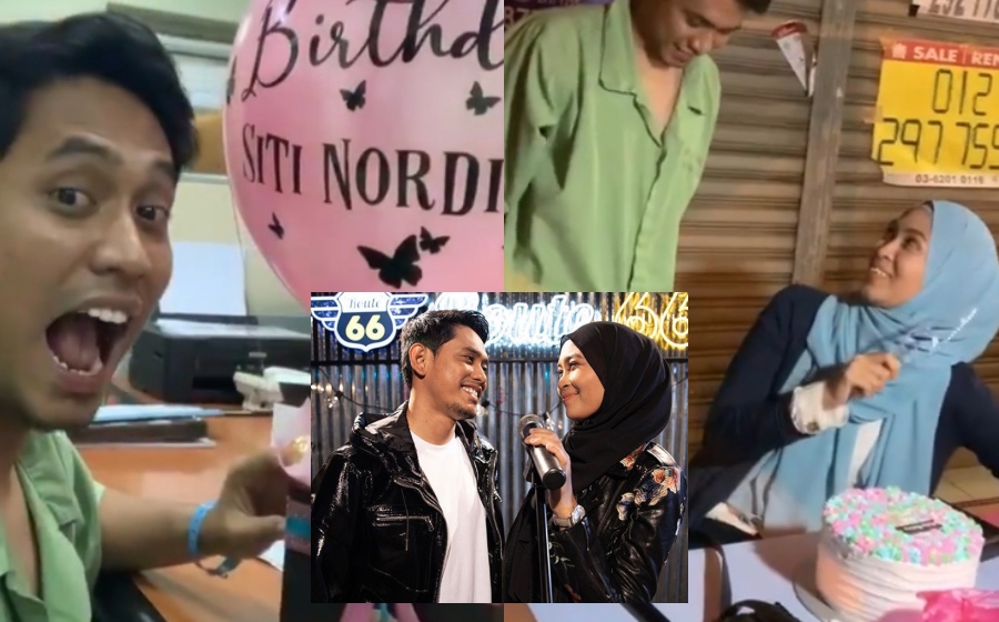 Khai Bahar Buat Kejutan Birthday, Siti Nordiana Balas - "Thank You Baby" | Gempak