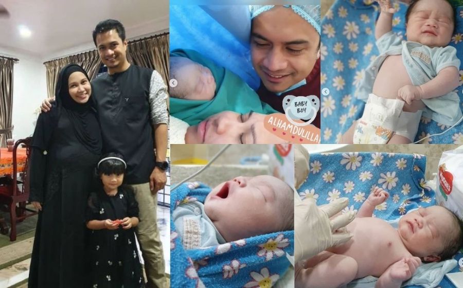Falisha Crossley Selamat Bersalin Anak Kedua, Pilih Nama Mohamad Shaqur ...