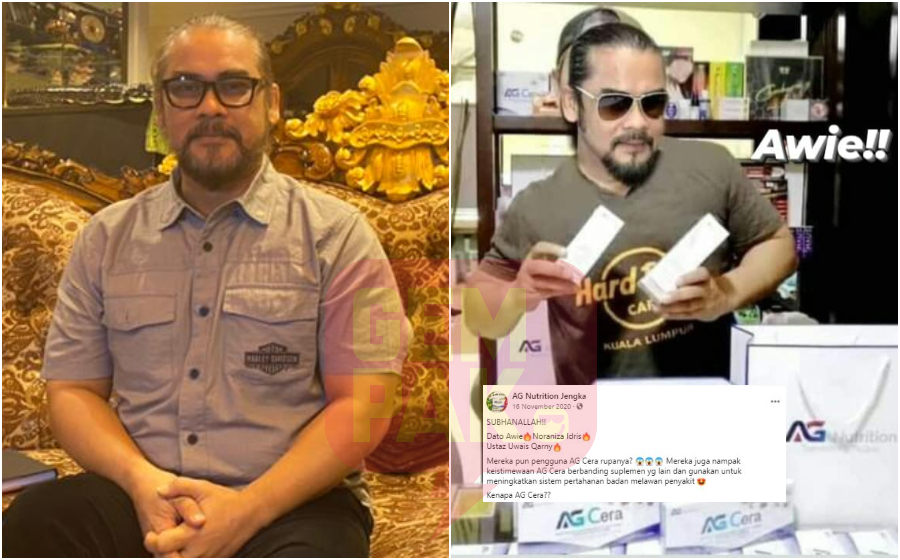 Foto Di ‘Superimposed’ Datuk Awie Bagi Amaran Kepada Syarikat Produk ...