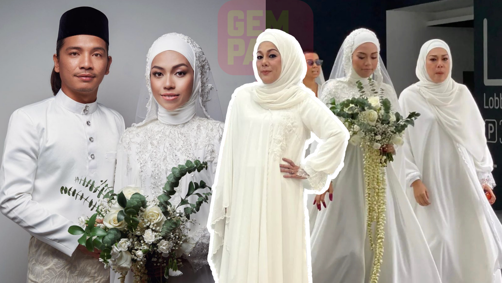 Anak Sulung Selamat Bernikah, Sharifah Shahirah Titip Pesanan - "Kalau Gaduh Settle Sendiri ...