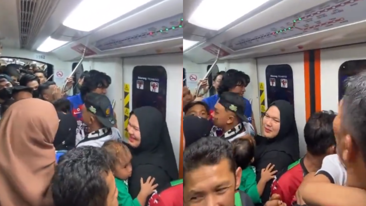 Bayi Menangis Dalam MRT, Semua Pakat Selawat Ramai-Ramai | Gempak