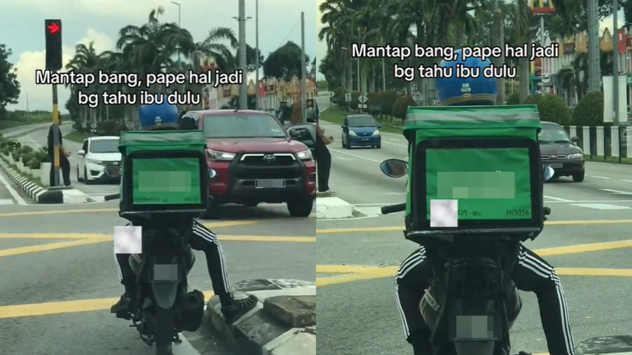 “Sedihnya…” - Letak Nombor Telefon Ibu Dekat Beg Delivery, Penghantar ...