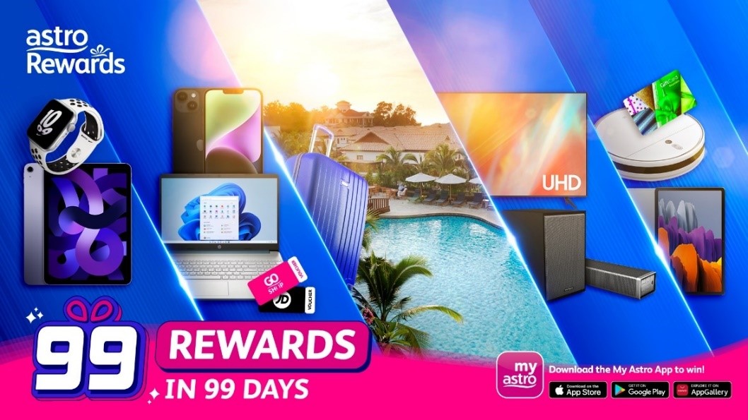 99 Ganjaran Istimewa Sepanjang 99 Hari Bersama Astro Rewards! | Gempak