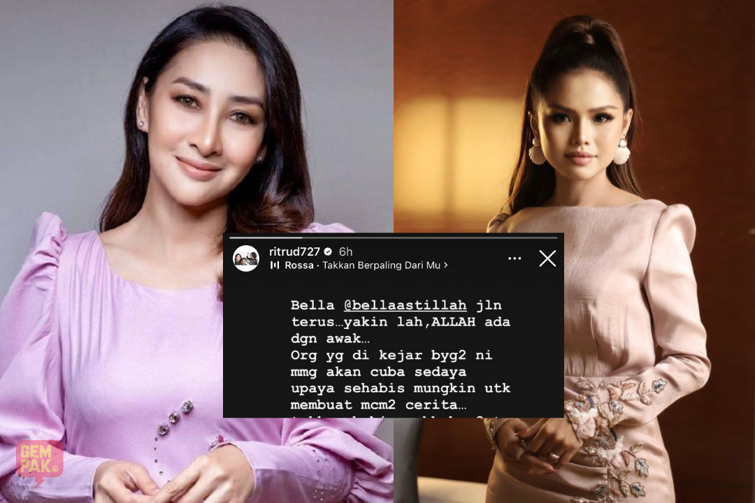 Rita Rudaini Titip Kata-Kata Semangat Pada Bella Astillah - “Tak Perlu Risau Tiada Pasangan ...