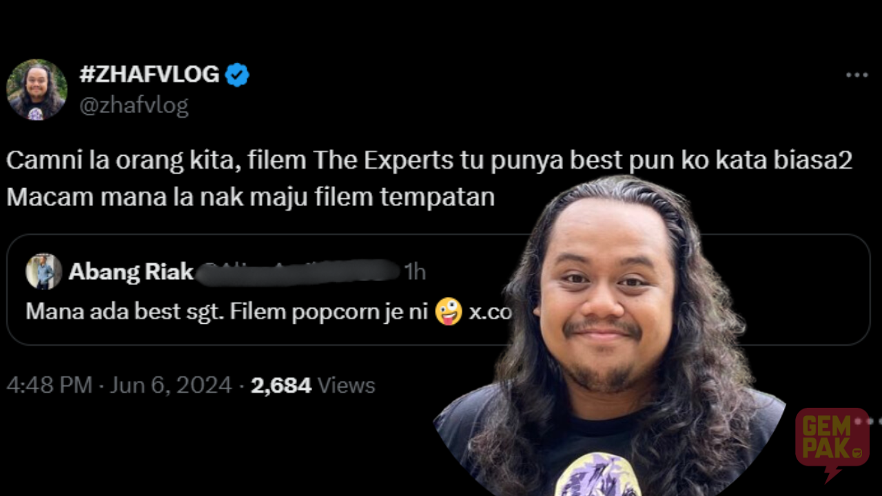Zhafvlog Bergaduh Dengan Netizen Gara-Gara Filem The Experts? | Gempak