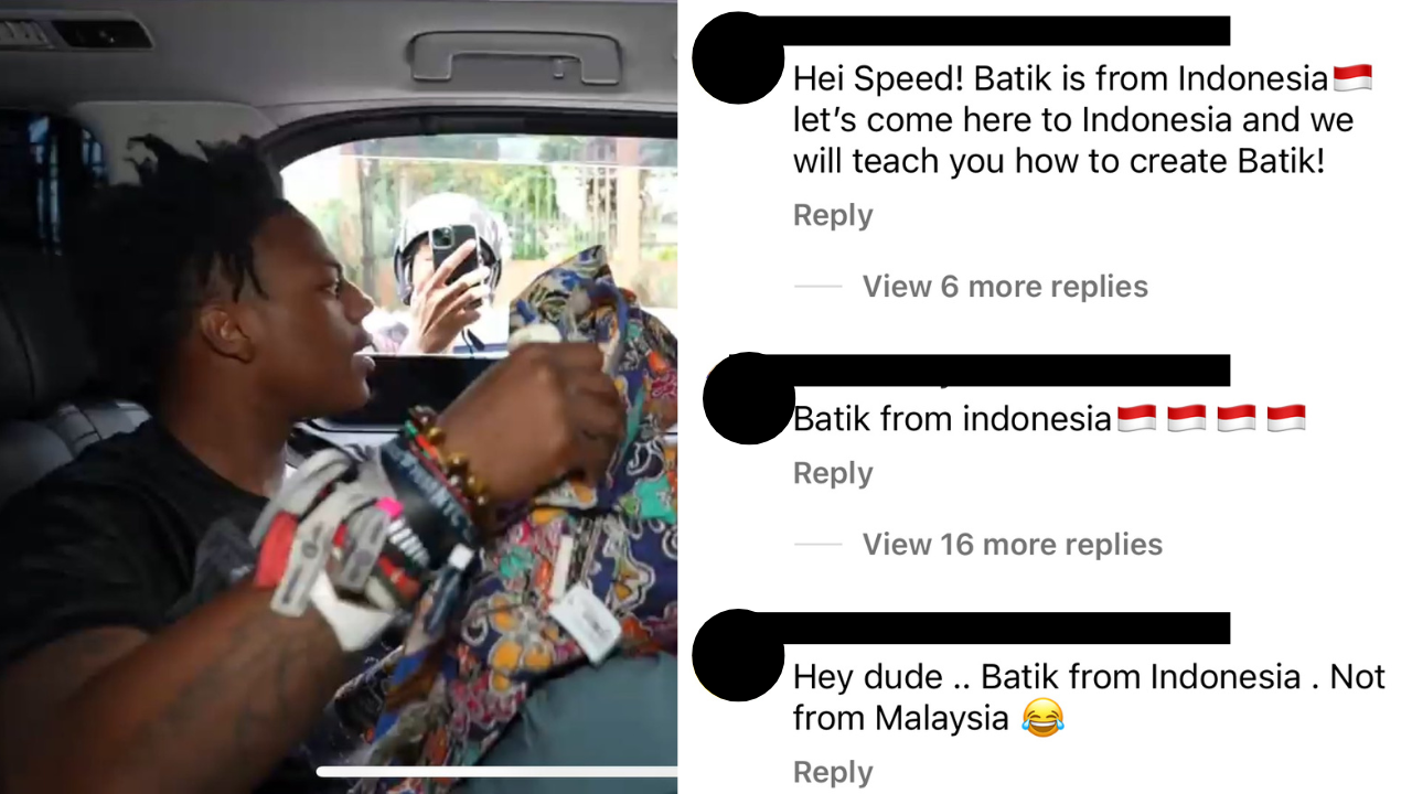 Disgruntled Indonesians Flood Speed’s Comments Over Dispute Over Batik ...