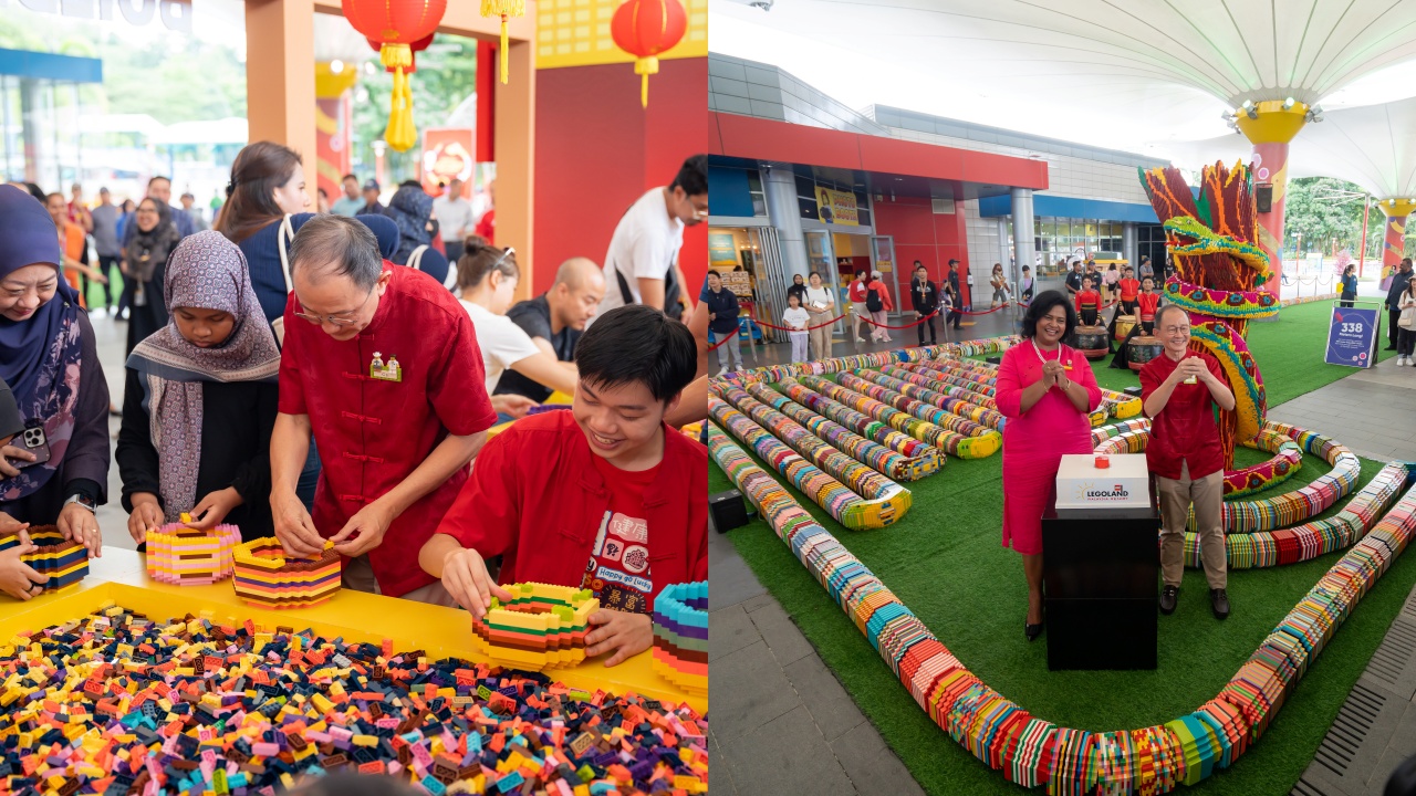 Slither Into a Record-Breaking LEGO Snake Build this CNY at LEGOLAND ...
