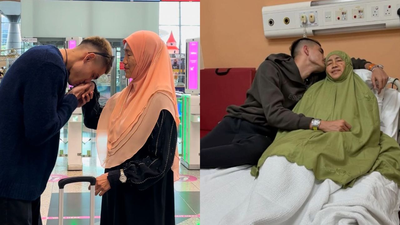Momen Aisar Khaled Berpelukan Dengan Ibu Sebelum Jalani Pembedahan Buat ...