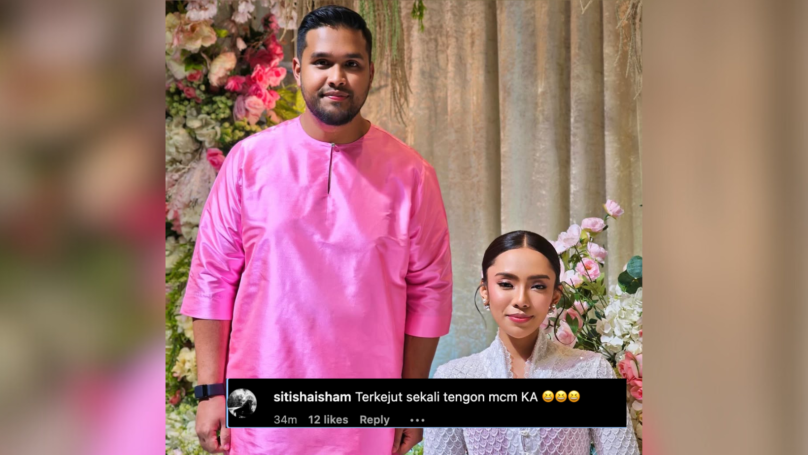Dikatakan Mirip Khairul Aming, Wajah Tunang Isha Norsham Curi Perhatian ...