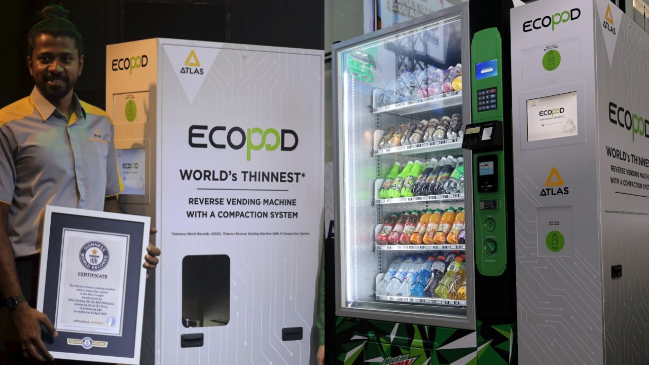 Malaysia’s ATLAS Vending Launches World’s Thinnest Smart Recycling ...