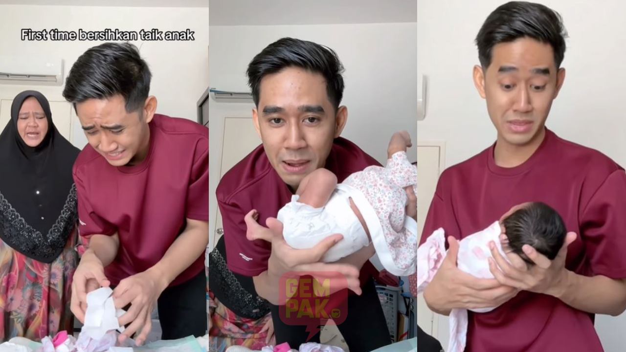 Netizen Terhibur Lihat Aqil Zulkiflee Panik, Pertama Kali Basuh Berak ...