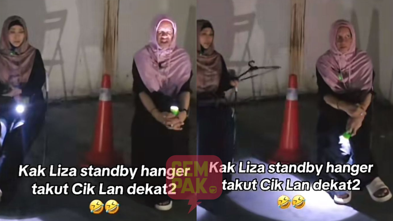 Liza Abdullah Siap Bawa Hanger, Cik Lan 'Auto' Behave - "Jangan Main ...
