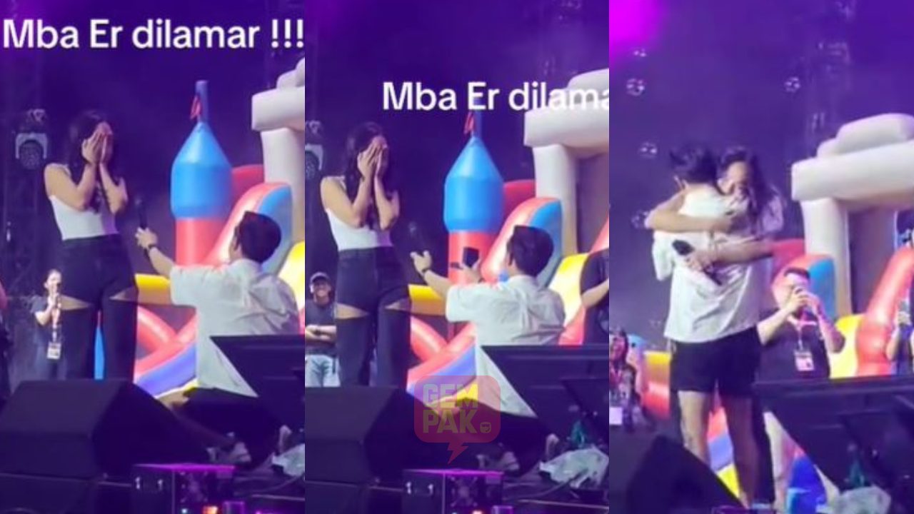 Erika Carlina Bahagia, Dilamar DJ Bravy Atas Pentas - “Saya Mahu Jadi ...