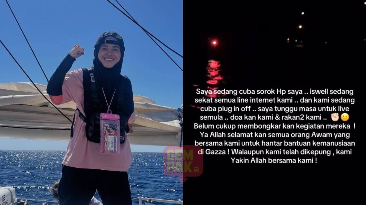 Sumud Flotilla: Live Terhenti Kerana Sistem Radio Dipintas, Ardell ...