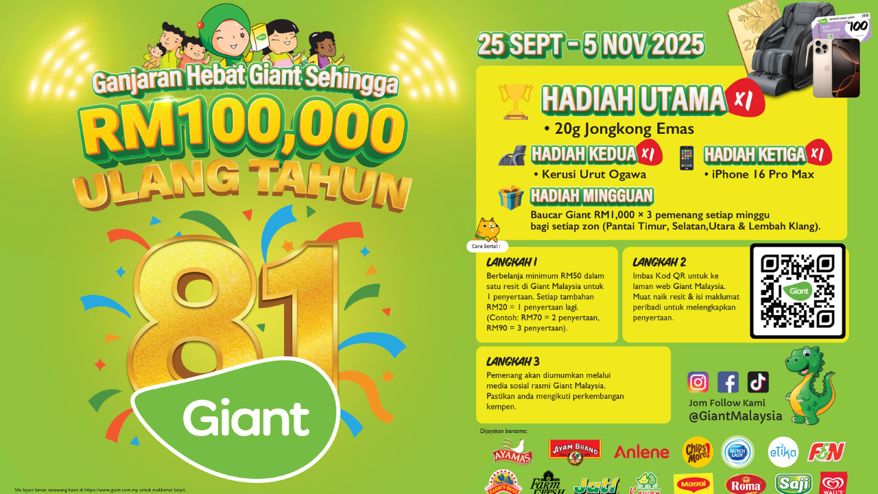 Kenapa Giant Masih Jadi Pilihan Rakyat Malaysia…Kini Tawar Ganjaran ...