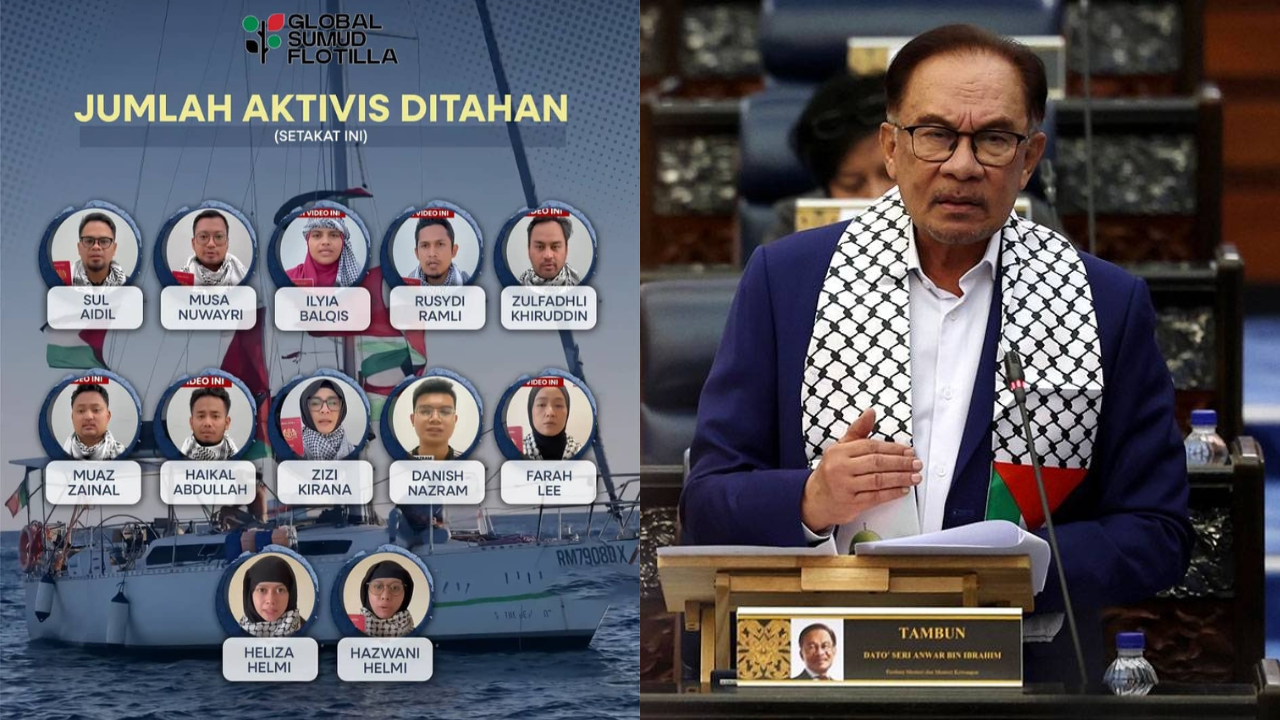 12 M'sians on Board the 'Sumud' Flotilla Detained by Israeli Forces ...