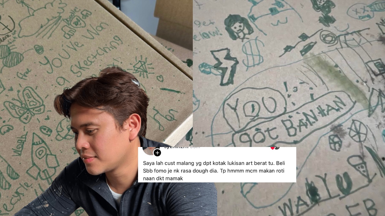 Pelanggan Tak Puas Hati Kualiti Doh Jofliam, ‘Art Berat’ Di Kotak Pizza ...
