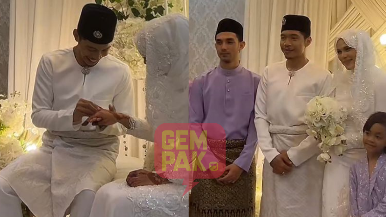 Dengan Sekali Lafaz, Fahimi Rahmat Kini Bergelar Suami Kepada Adik Mal ...