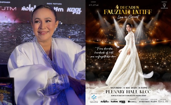Hadiahkan Konsert Solo Pertama Selepas 4 Dekad, Fauziah Latiff Akui ...