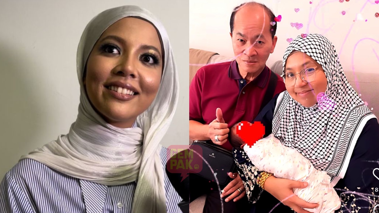 Ibu Kongsi Kegembiraan Dapat Cucu, Aisyah Aziz Timang Cahaya Mata ...