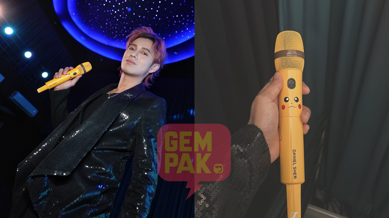 Direka Khas Buat Daniel Sher, Peminat Hadiahkan Mikrofon Tanpa Wayar ...