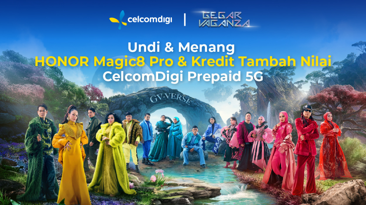 Undi Sekarang! Rebut HONOR Magic8 Pro, Kredit CelcomDigi Prepaid 5G ...