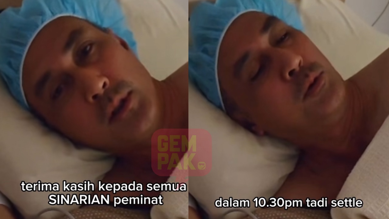 Roy Azman Syukur Pembedahan Lancar, Mohon Maaf Tak Dapat Balas Mesej ...