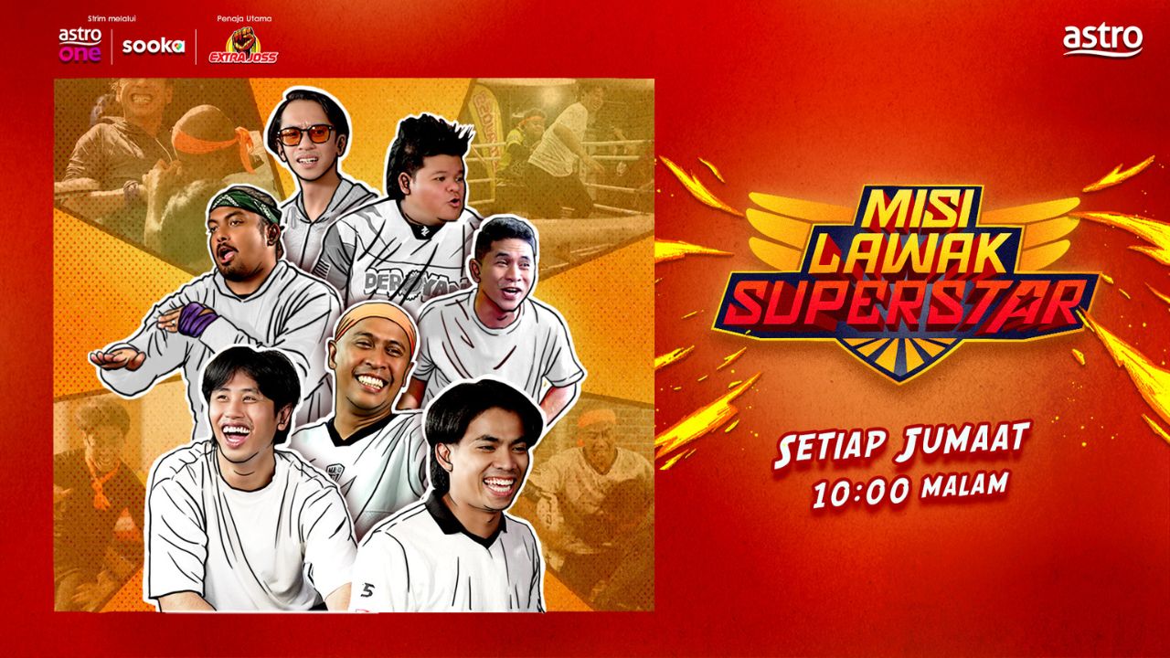 Bukan Setakat Buat Lawak, Kena Hadap Cabaran Fizikal Pula! Misi Lawak ...