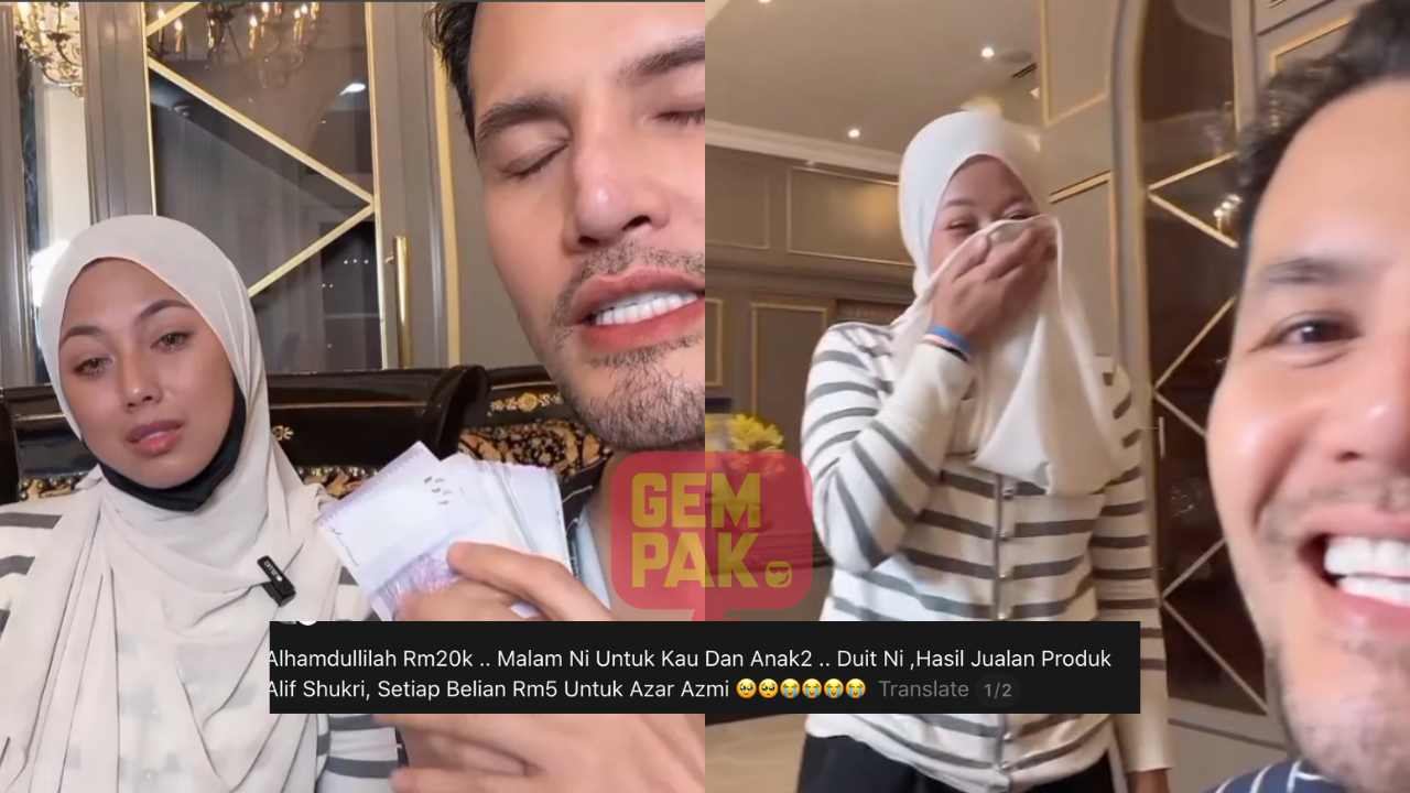 Azar Azmi Sebak Terima RM20,000 Dari Hasil Menjual Produk Aliff Syukri ...