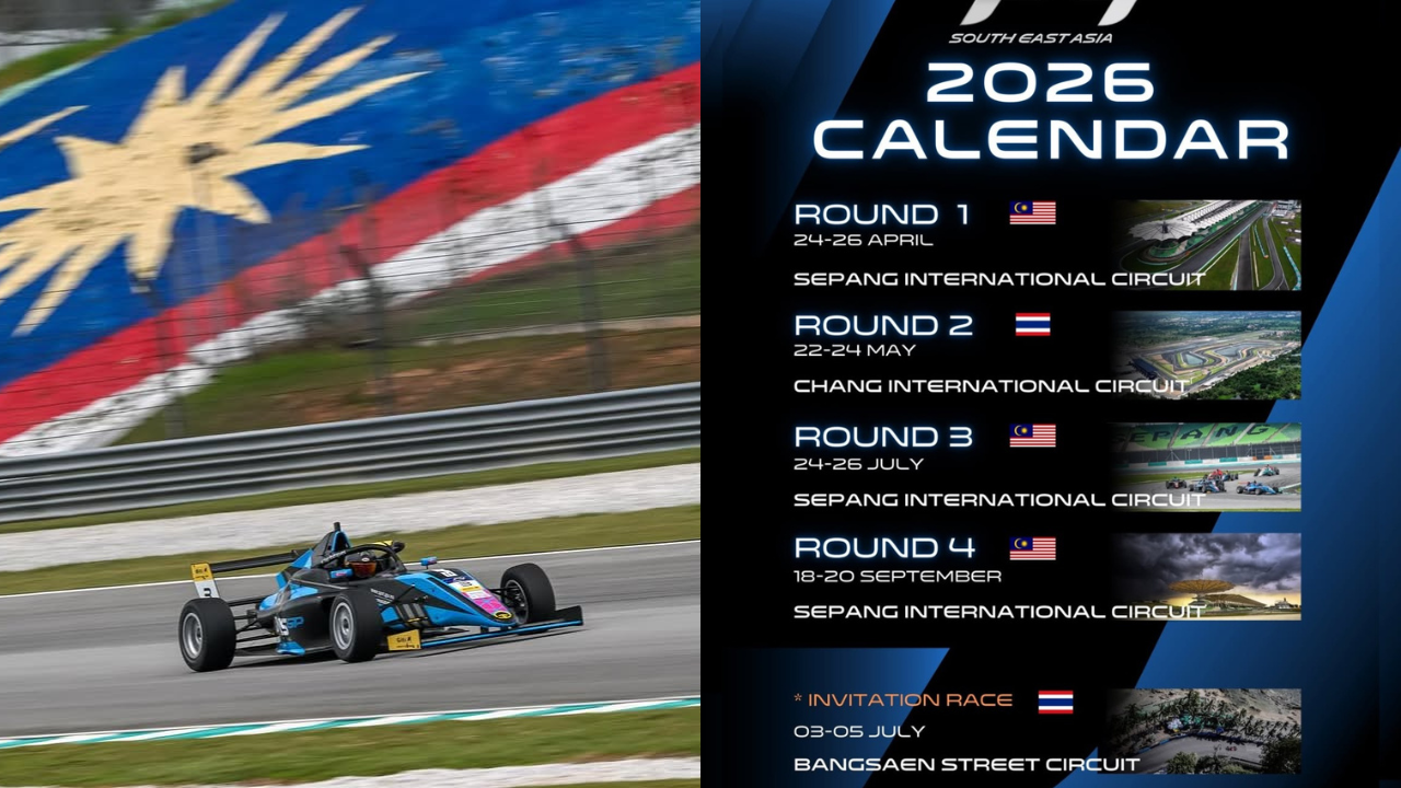 Motorsport Enthusiasts Rejoice! Malaysia to Host Three Formula 4 Rounds ...