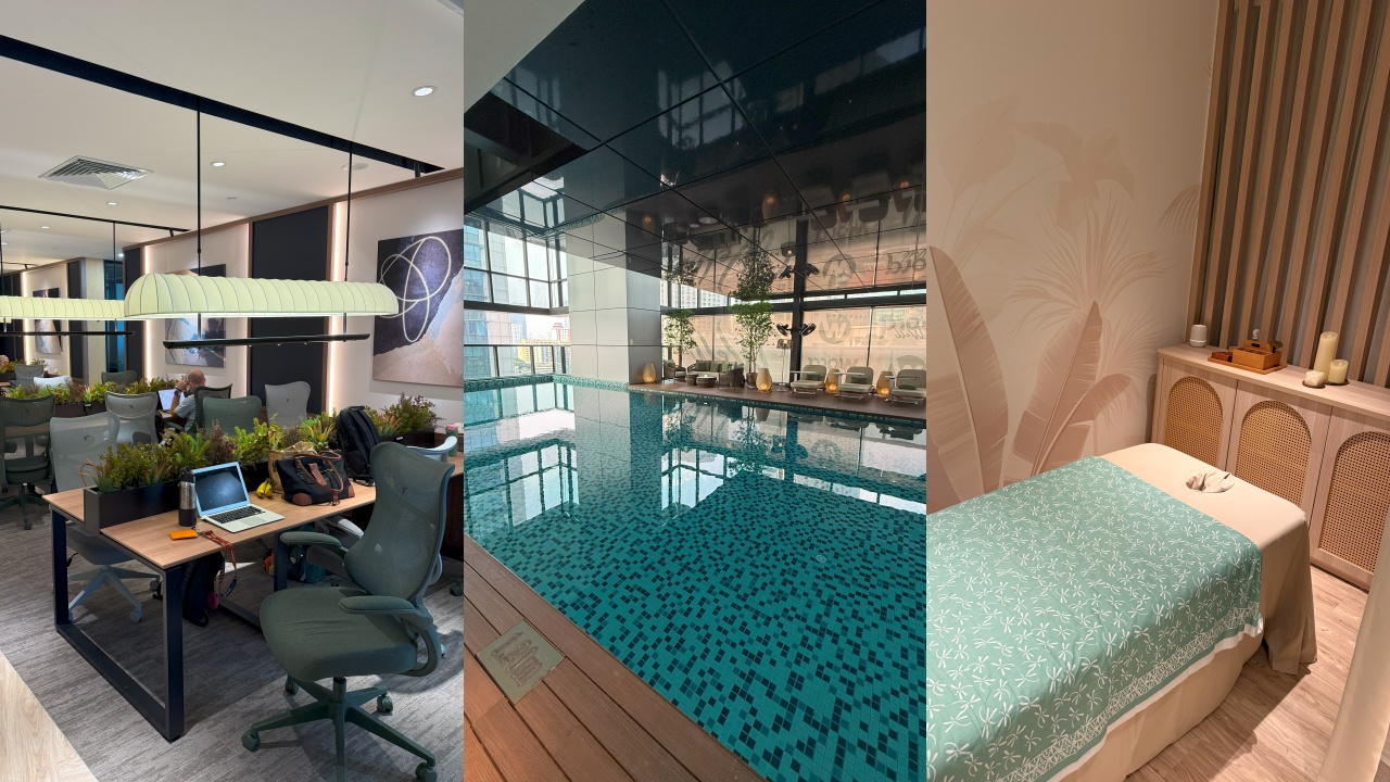 Inside WORQ Well KL Eco City, a Coworking Space With a Pool & Massage ...