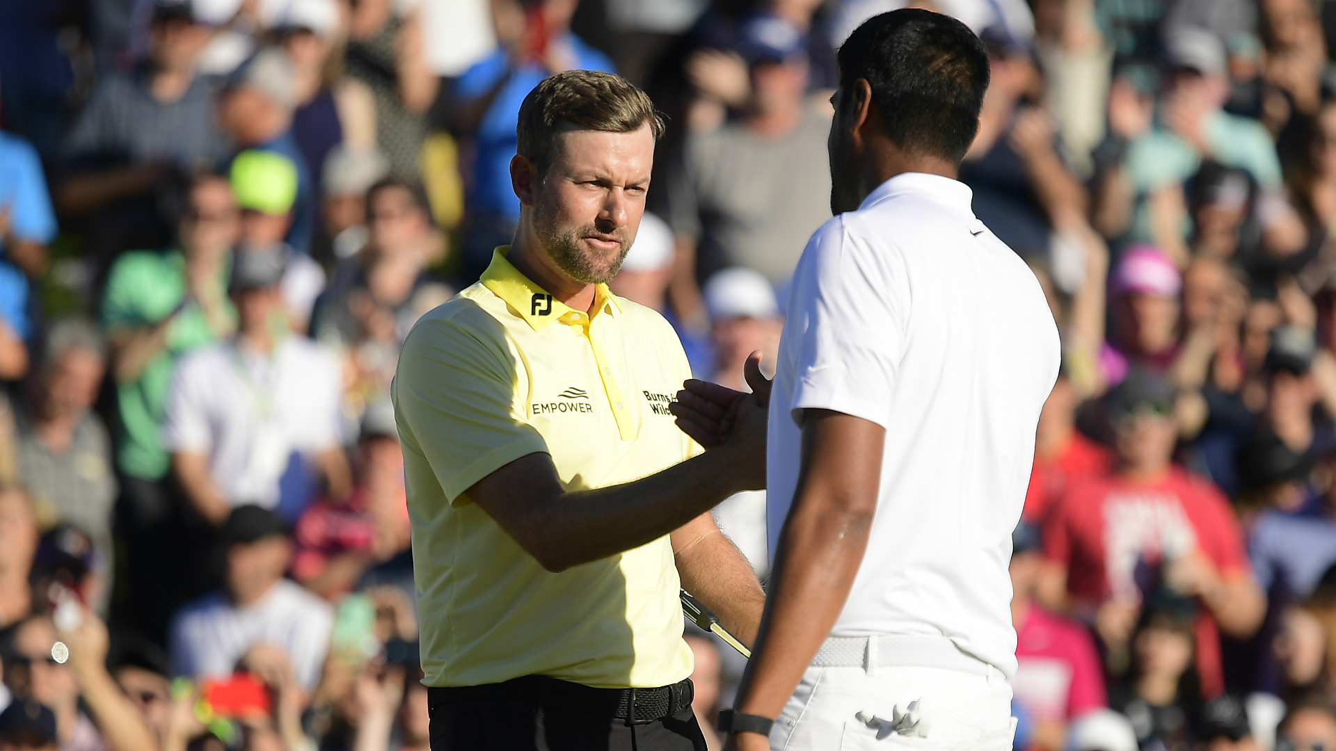 Simpson seals play-off win over Finau at Phoenix Open | Stadium Astro ...