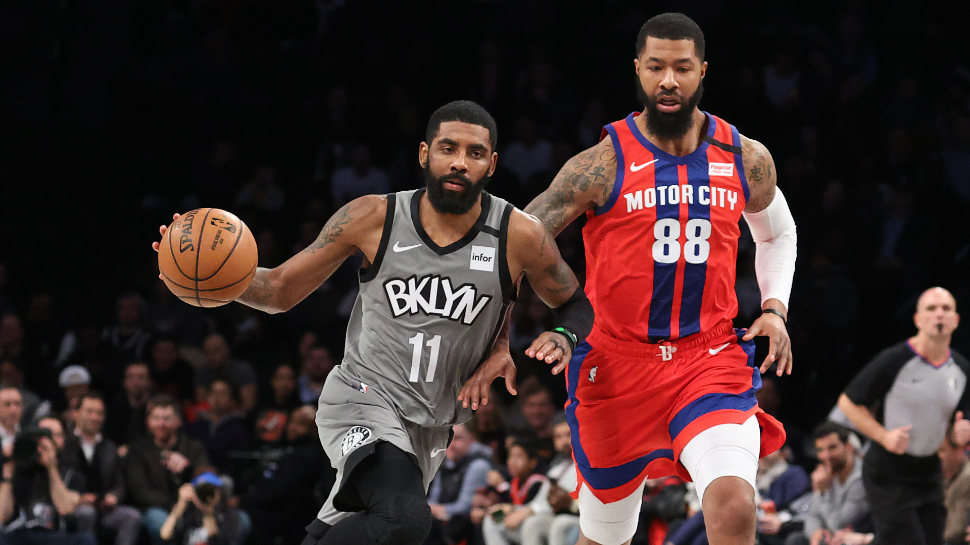 Irving impresses in Nets return as Oladipo stars in comeback | Stadium ...