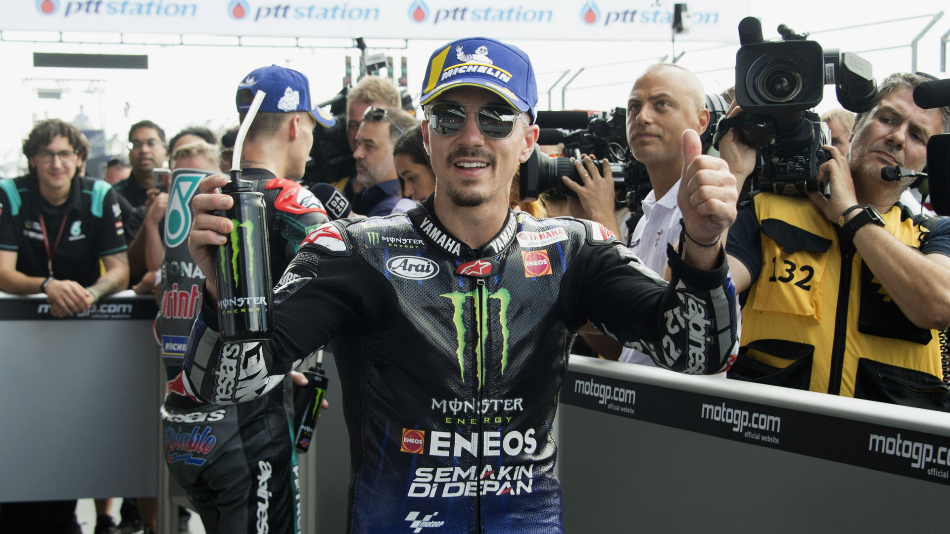 Maverick Vinales extends Monster Energy Yamaha deal until 2022 ...