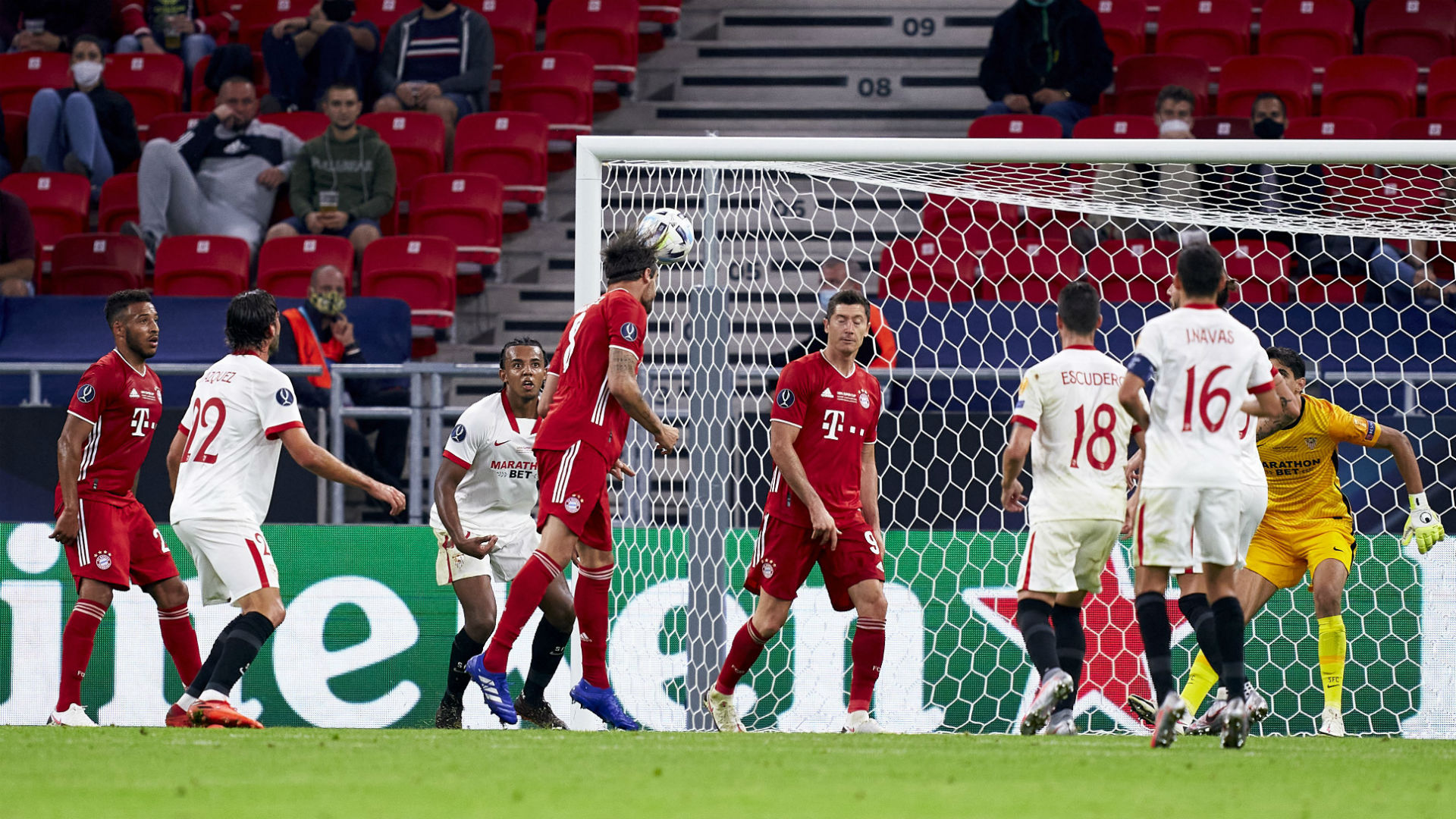 Bayern Munich 2-1 Sevilla (aet): Martinez the unlikely Super Cup hero ...