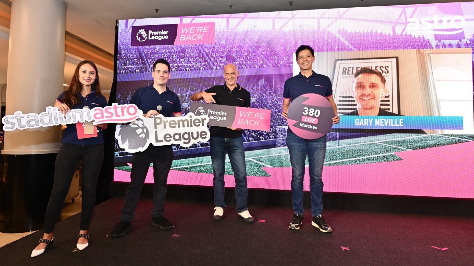 We're back! — Astro welcomes new Premier League season | Stadium Astro ...