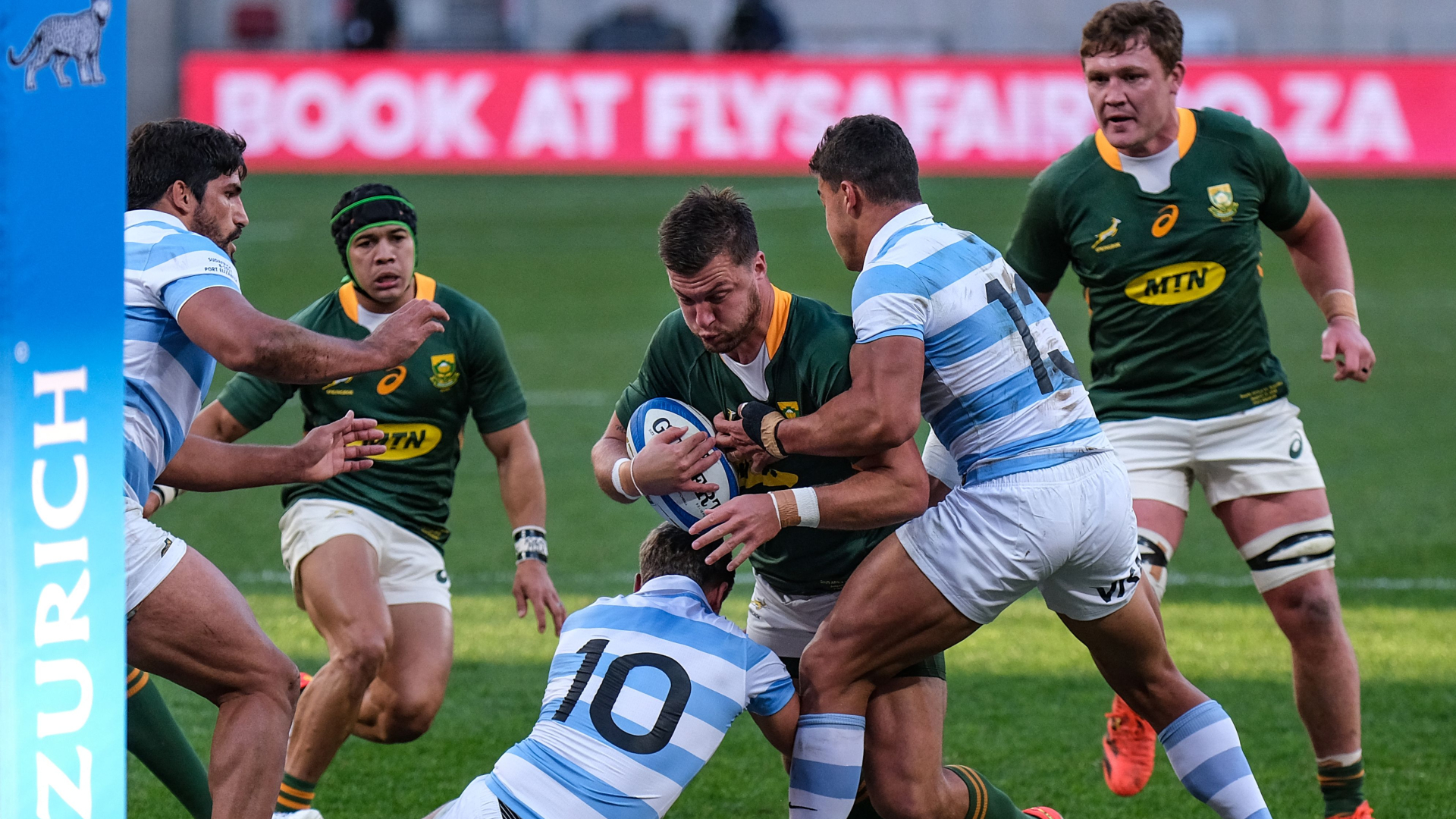Argentina 10-29 South Africa: Pollard perfect as Springboks power to ...