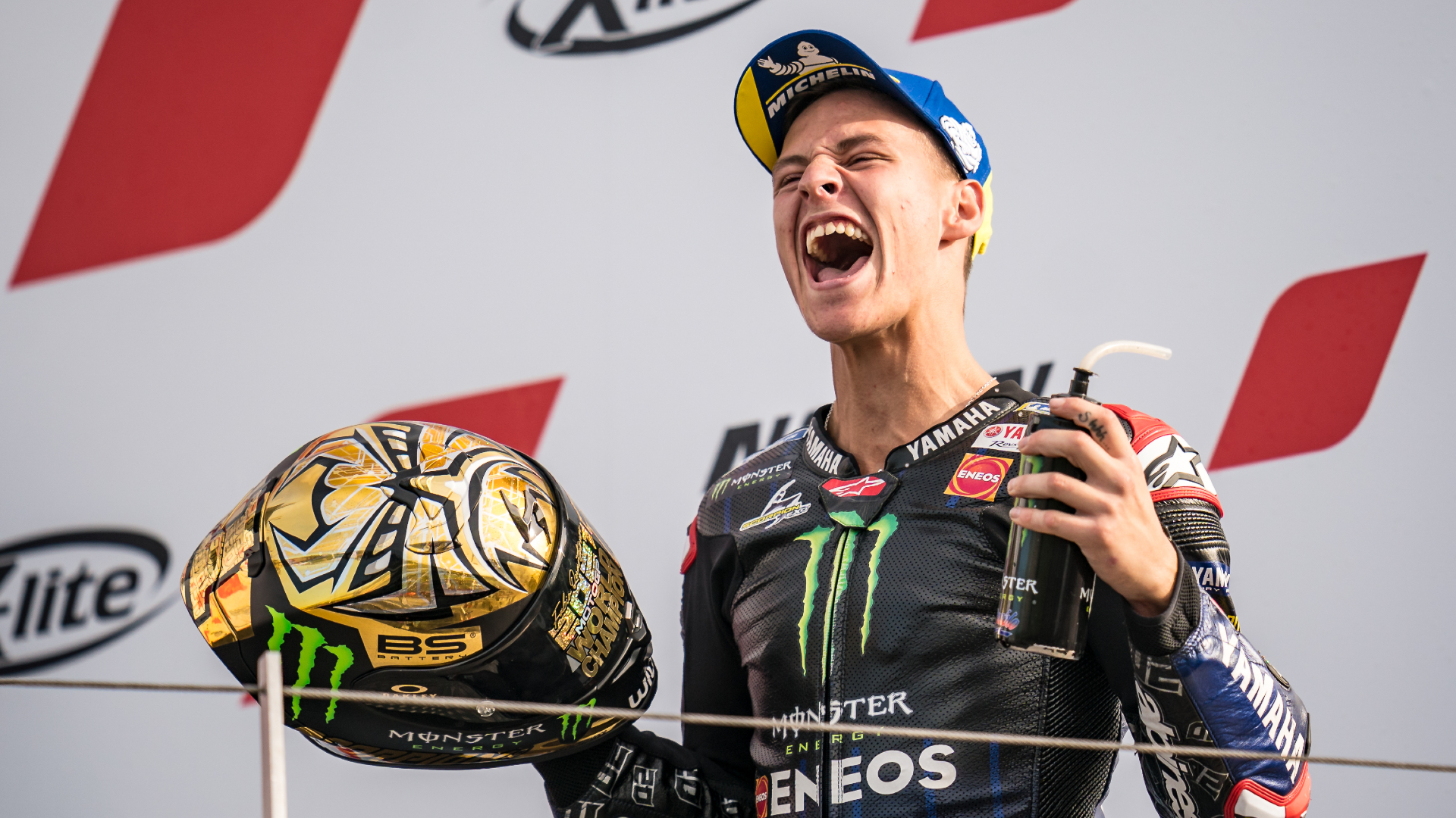 Quartararo 'living the dream' after winning maiden MotoGP title ...