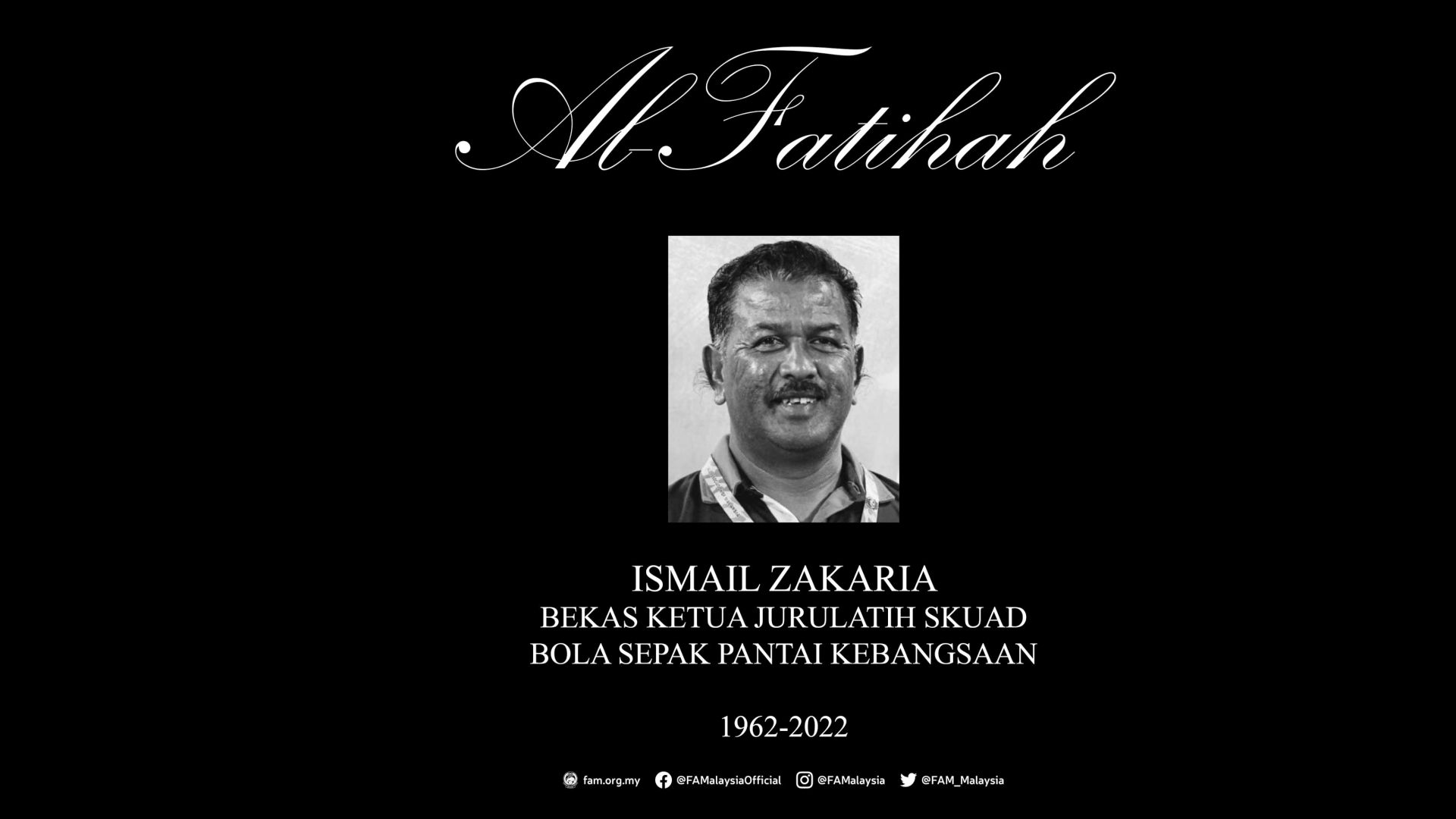 Ismail Zakaria meninggal dunia | Stadium Astro