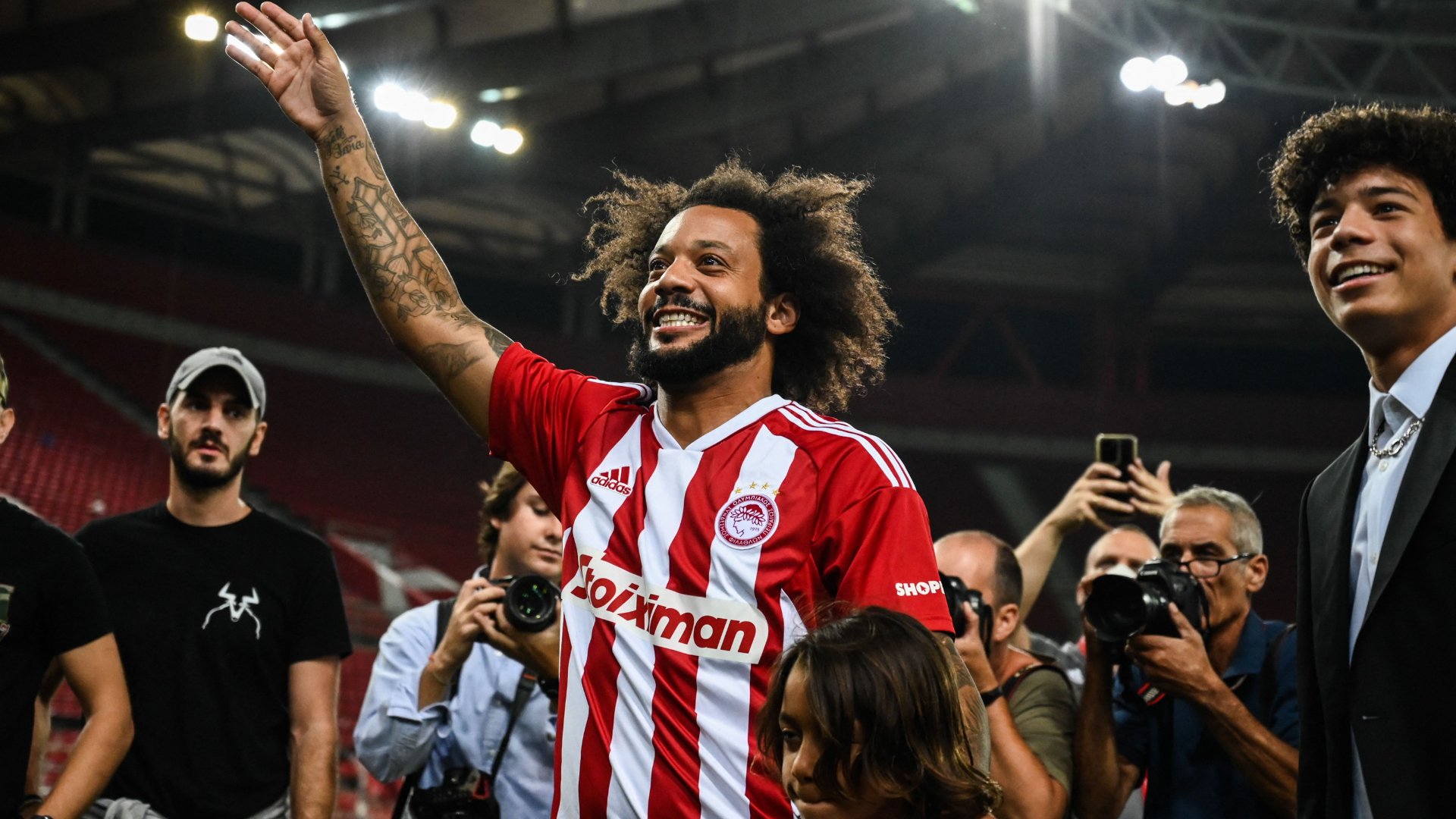 Former Real Madrid star Marcelo leaves Olympiacos just five months ...
